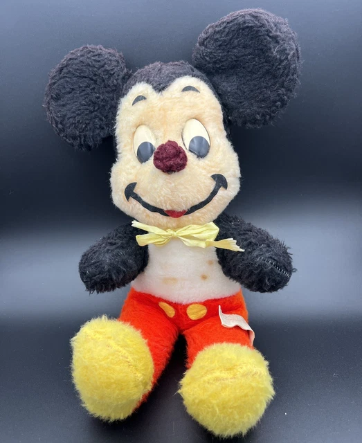 VINTAGE WALT DISNEY California Stuffed Toys Mickey Mouse Plush 1960s ...