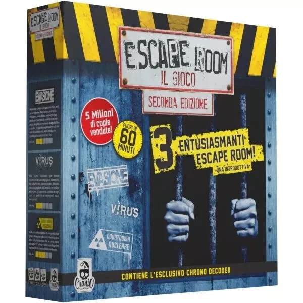 JEU DE TABLE Escape Room : Il Jeu Cranio Creations Deuxième Edition EUR ...