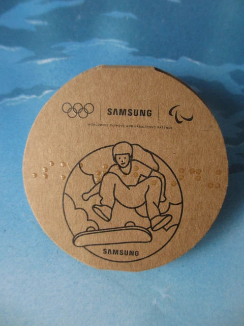 PINS PIN JEUX Olympiques Jo Paris 2024 Samsung Skate Board Neuf Sous ...