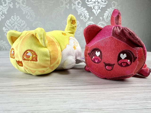 APHMAU MEEMEOWS PLUSH Bundle 1 x Sunshine and 1 x Ruby 6" Collectable £ ...