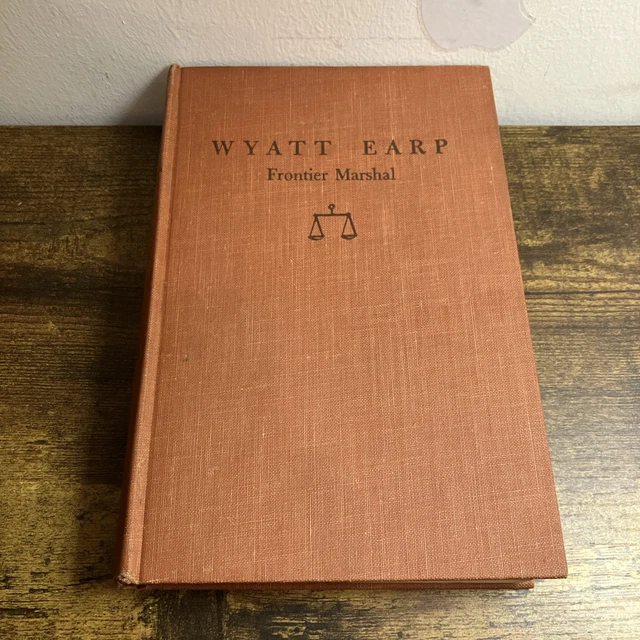 WYATT EARP FRONTIER Marshal by Stuart Lake 1955 Riverside Press Special ...