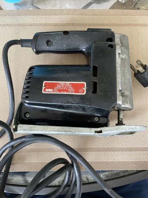 VINTAGE SEARS CRAFTSMAN Sabre Saw 1/2” Model 315-17220 Working £8.50 - PicClick UK
