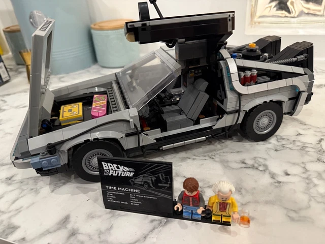 LEGO ICONS: BACK to the Future Time Machine (10300) £94.30 - PicClick UK