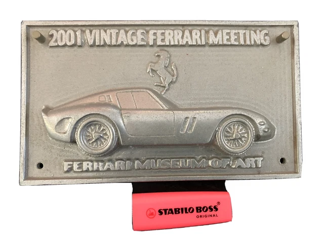 RARE PLAQUE BADGE Ferrari 250 GTO Matsuda Museum Of Art Japan Club EUR ...