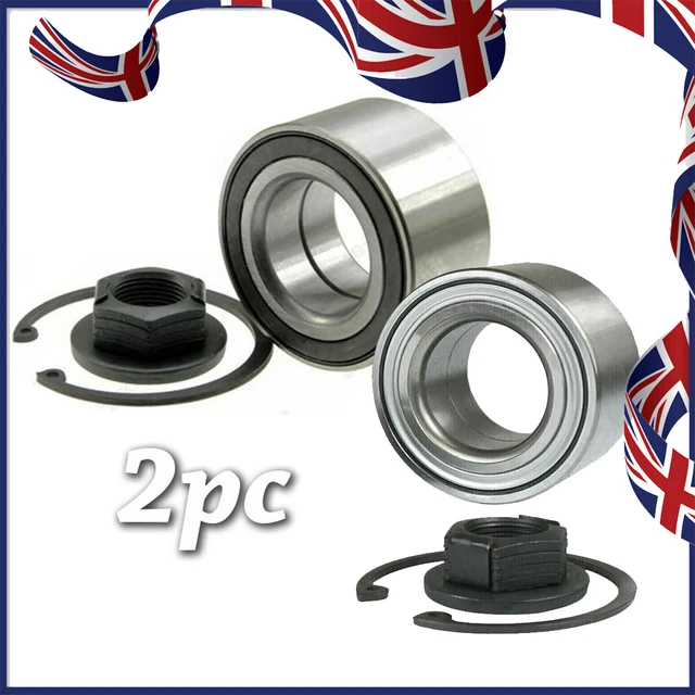 FOR FORD FIESTA Mk5 Mk6 2001-2010 Front Hub Wheel Bearing + Abs Ring ...