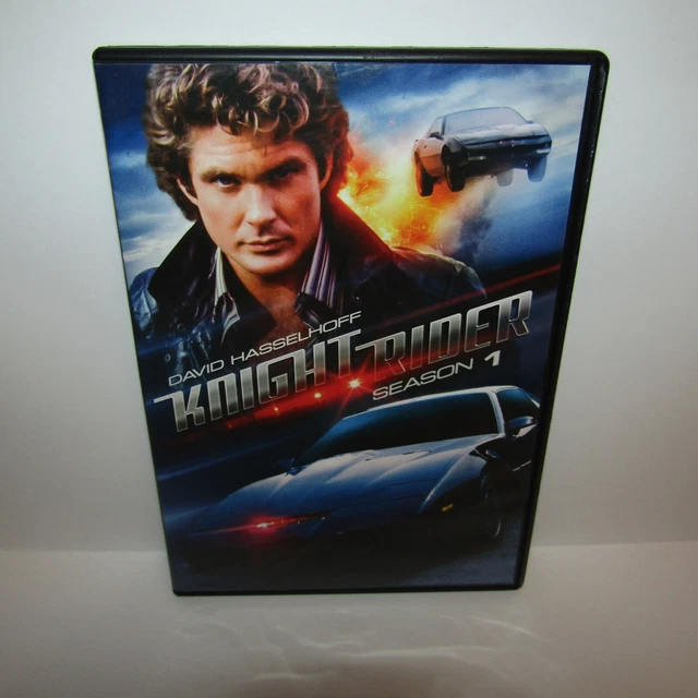 KNIGHT RIDER SEASON 1 DVD David Hasselhoff Original 1980s Series Tested ...