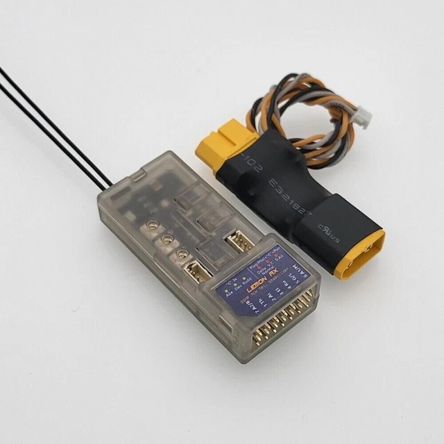 LEMON RX® 7 Channel Gen 2 Stabilised Telemetry Receiver...XT60 Plug ...