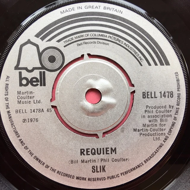 SLIK - REQUIEM / Tous les Jours Anyway - BELL-1478 Ex+ État A1/B1 EUR 7 ...