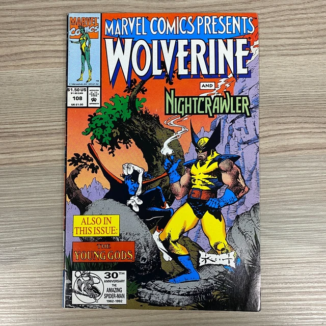 MARVEL COMICS PRÉSENTE Wolverine Nightcrawler Ghost Rider The Werewolf ...