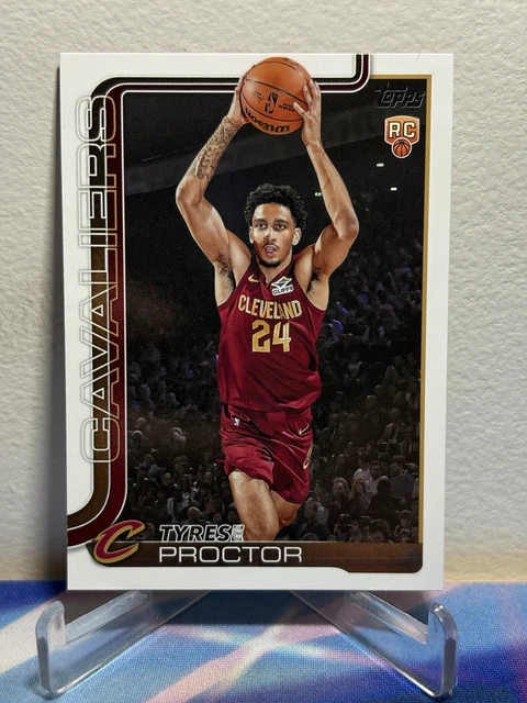 2025-26 TOPPS BASKETBALL TYRESE PROCTOR #250 ROOKIE $1.50 - PicClick CA