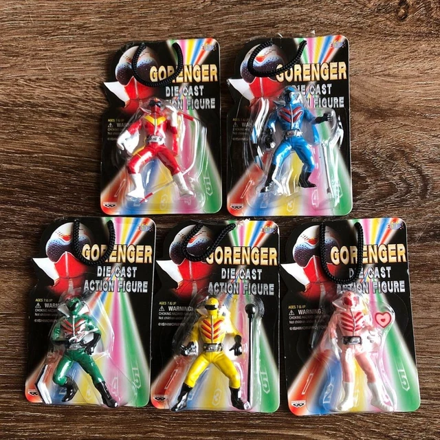 POWER RANGERS HIMITSU Sentai Gorenger Secret Squadron Vintage Toy ...