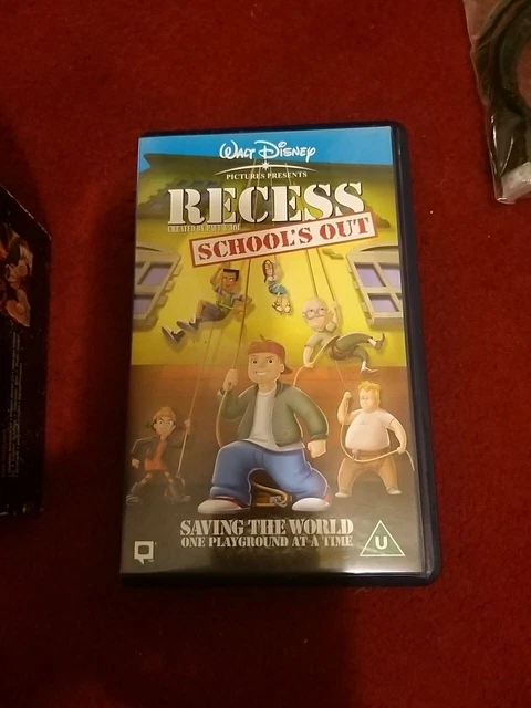 RECESS SCHOOL'S OUT Walt Disney VHS Video £8.50 - PicClick UK