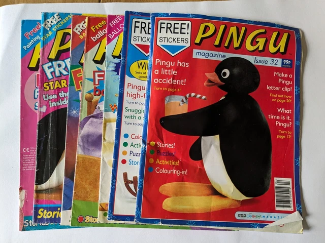 BUNDLE OF PINGU Magazines Issue 32, 34, 45, 53, 64, 66, 87, See ...