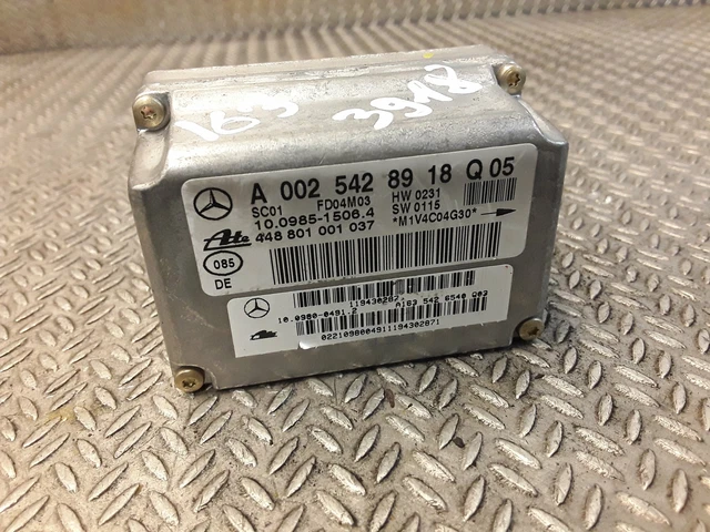 MERCEDES YAW RATE TURN SPEED SENSOR UNIT for C ML CLASS W203 W163 A ...