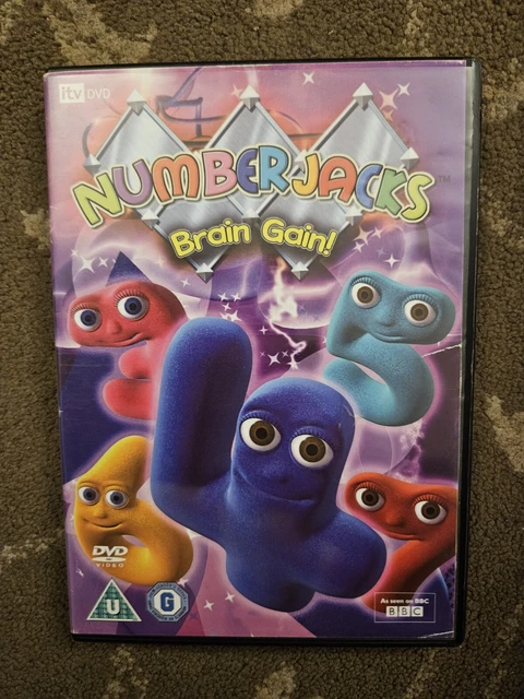 NUMBERJACKS BRAIN GAIN Dvd Kids 6 Episodes £33.24 - PicClick UK