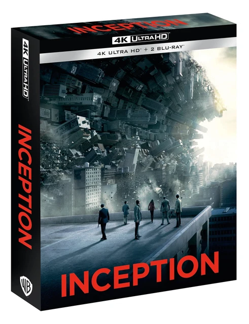 INCEPTION (4K UHD Blu-ray) Tom Hardy Elliot Page Tohoru Masamune Dileep ...
