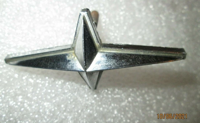 1950S - 1960S MERCURY METEOR STAR FRONT GRILL EMBLEM BADGE FACTORY ...