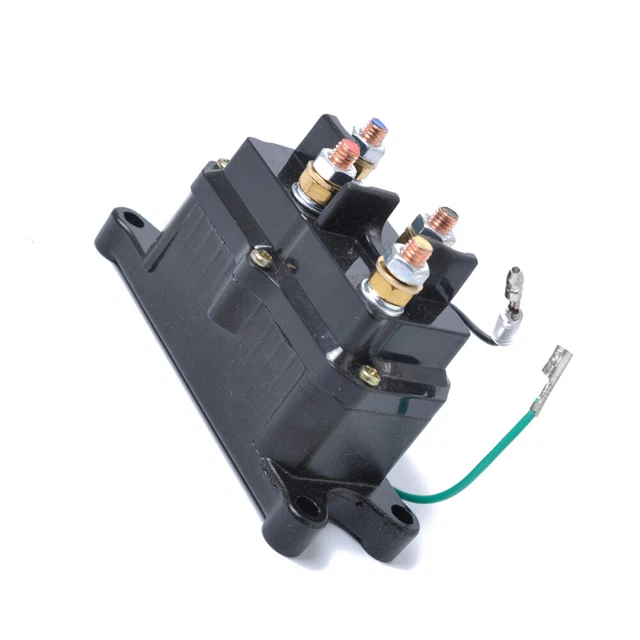 12V 250A CONTACTOR Relay Winch Contactor Electric Winch Solenoid Relay ...