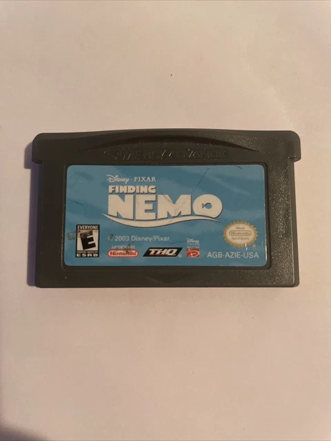 FINDING NEMO NINTENDO Game Boy Advance Disney Pixar film classique EUR ...