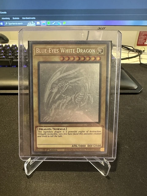 YU-GI-OH! BLUE-EYES WHITE Dragon GFP2-EN175 Ghost Rare 1st Edition NM $213.50 - PicClick CA