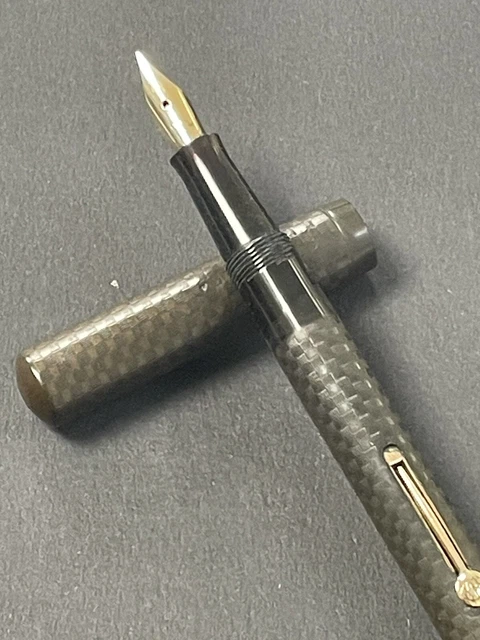 SCARCE 1920S WHS ‘Seal’ Fountain pen 14k Gold Nib. Hard rubber. C ...