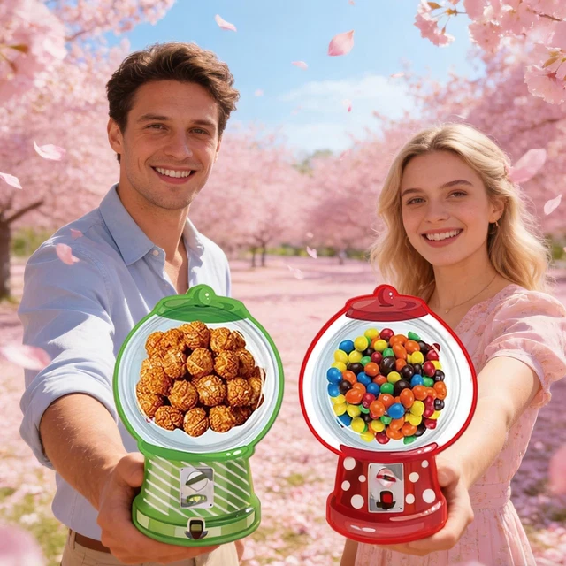 36PACK VALENTINES DAY Cards With Bubble Gum Machine Design&Round ...