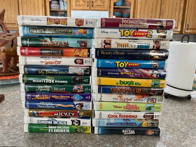 DISNEY VHS LOT £40.25 - PicClick UK