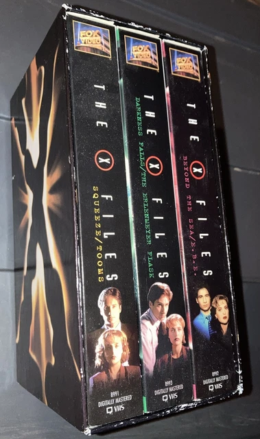 THE X-FILES BOXED Set - Vol. 2 (VHS, 1996, 3-Tape Set) £13.21 - PicClick UK