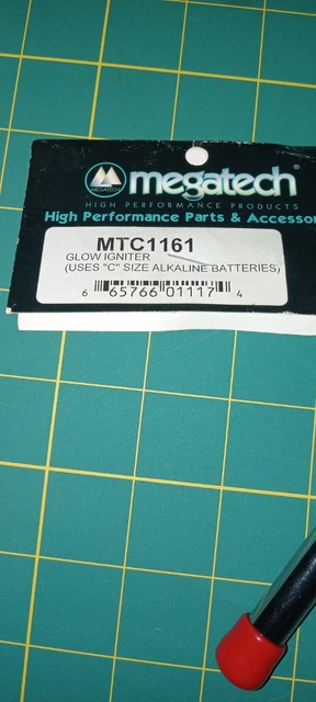NITRO GLOW PLUG Igniter Megatech. Uses "C" Alkaline Battery. DU-BRO ...