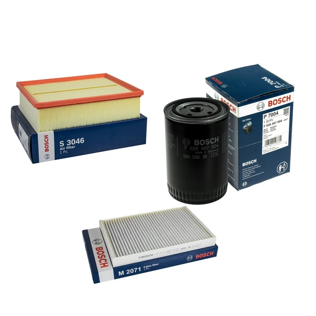BOSCH INSPECTION SET Ensemble de Filtres pour Audi A4 Cabriolet 1.8 T ...