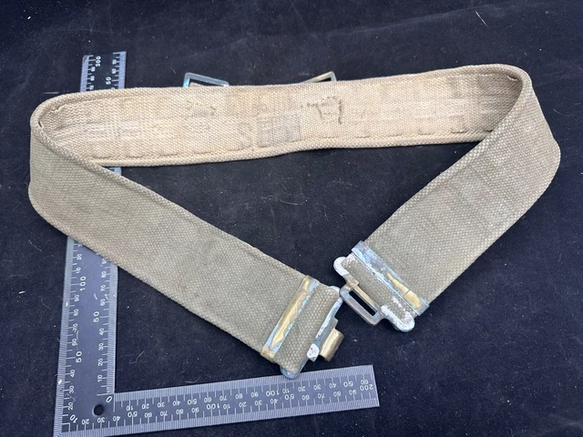 ORIGINAL WW2 BRITISH Army 37 Pattern Webbing Belt - 38" Waist £16.00 ...