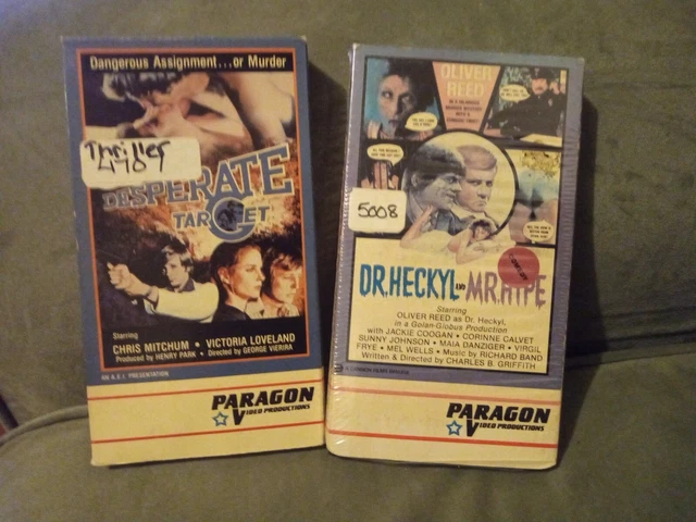 DR. HECKYL AND MR. HYPE PARAGON VHS Lot Desperate Target EUR 32,66 - PicClick FR