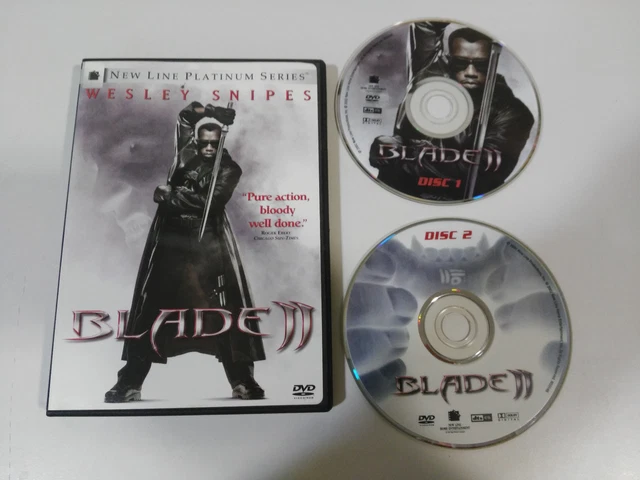 BLADE II - 2 X Dvd Wesley Snipes Inglese Regione 1 - Am EUR 22,77 ...