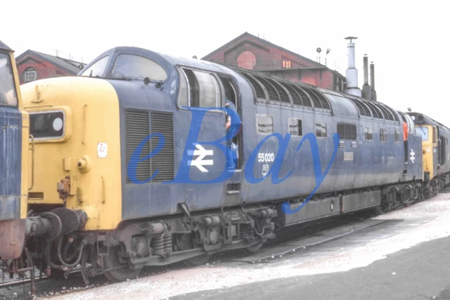 UK RAILWAY PHOTOGRAPH Of Class 55 Deltic 55020. Rm55-40 £1.70 - PicClick UK