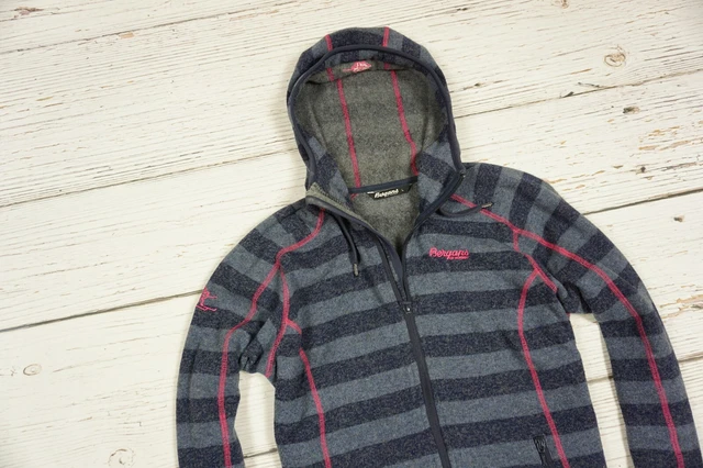 BERGANS OF NORWAY 1991 HUMLE LADY JACKET 45% WOOL HOODED Size L £29.99 ...