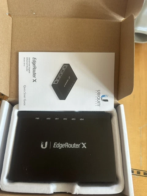 UBIQUITI NETWORKS EDGEROUTER X ER-X 5-Port Advanced Gigabit Ethernet ...
