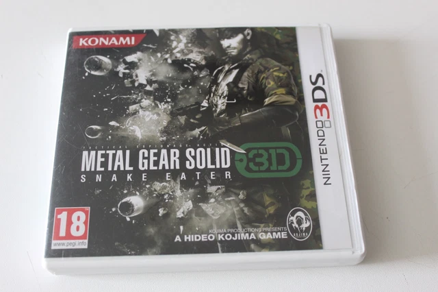 JEU METAL GEAR Solid 3 Snake Eater sur Nintendo 3DS EUR 78,95 - PicClick FR
