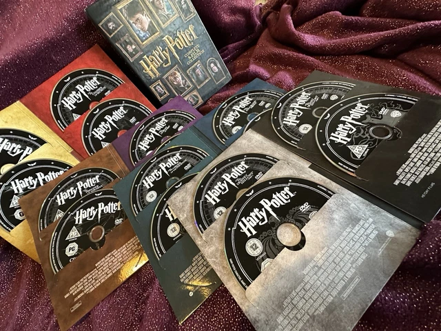 HARRY POTTER COMPLETE 1-8 Movie Collection Films (DVD, 2011, Box Set) £ ...