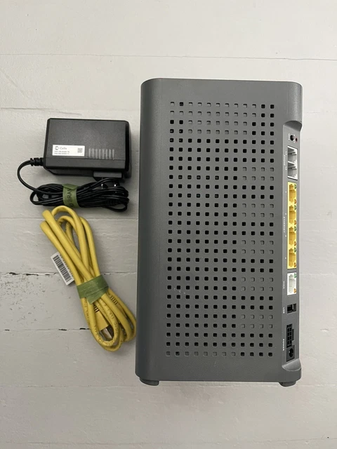 CALIX GIGASPIRE BLAST Router u6.1 GS4220E w/ Power Cord - Ethernet Cord ...