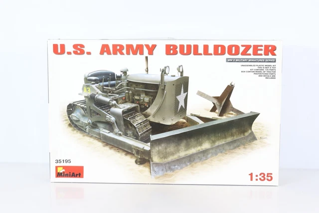 MINIART 35195 1:35 Scale US Army Bulldozer Plastic Model Kit £20.00 ...