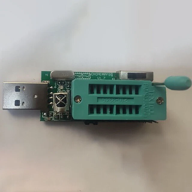 CH341A PROGRAMMER V1.7 1.8V Level Conversion W25Q64FW W25Q128FW ...