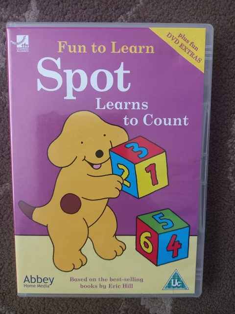 SPOT LEARNS TO Count Dvd Kids £7.59 - PicClick UK