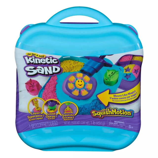 778988454695 KINETIC SAND-PIASEK kinetyczny Zestaw ruchome formy Spin ...