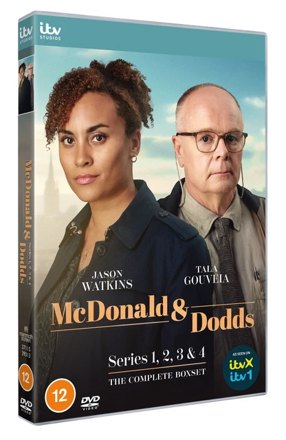 MCDONALD & DODDS: Series 1-4 (DVD) Tala Gouveia Jason Watkins Charlie ...