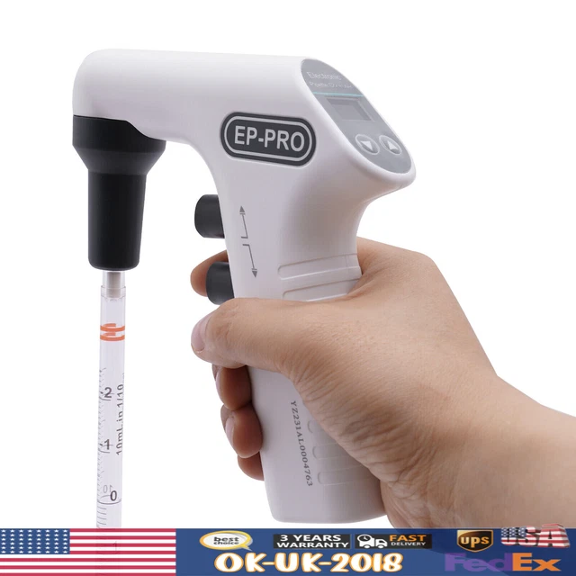 ELECTRONIC PIPETTE CONTROLLER Lab Equipment Pipettor Power Cable 0 ...