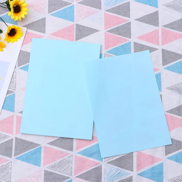 100 SHEETS COLOR Printer Paper A4 Letter Paper Printing Papers £16.35 ...