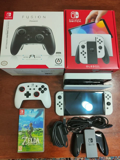 NINTENDO SWITCH OLED - 64GB + Joypad Fusion Pro + The Legend Of Zelda ...