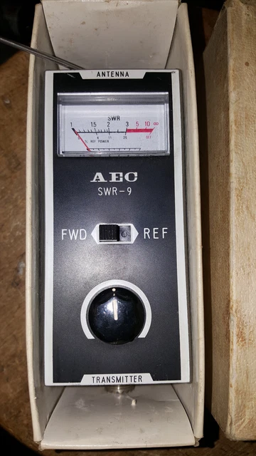 70S VINTAGE AEC Standing Wave Bridge & Field Strength Indicator SWR-9 SWR Meter £25.00 - PicClick UK