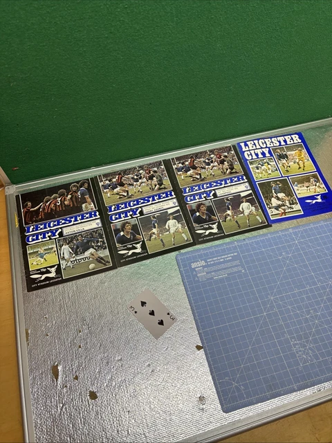LEICESTER CITY FOOTBALL programmes collections/ bulk lots 1970’s £2.80 ...