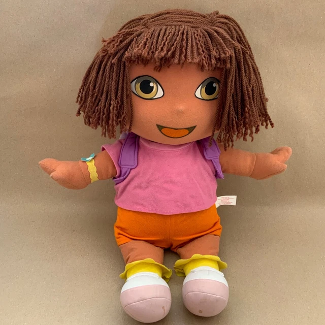 DORA THE EXPLORER Doll Jumbo Dora Fisher Price 2002 Large 24” Plush ...